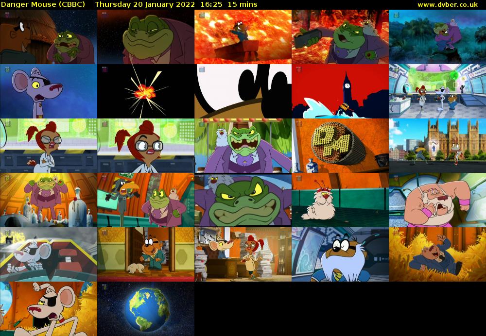 Danger Mouse Cbbc 2022 01 20 1625