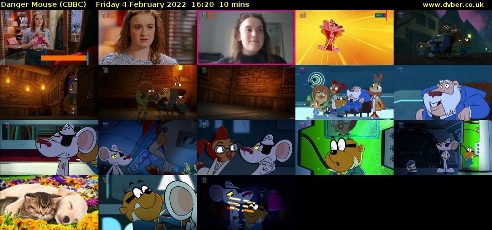 Danger Mouse Cbbc 2022 02 04 1620
