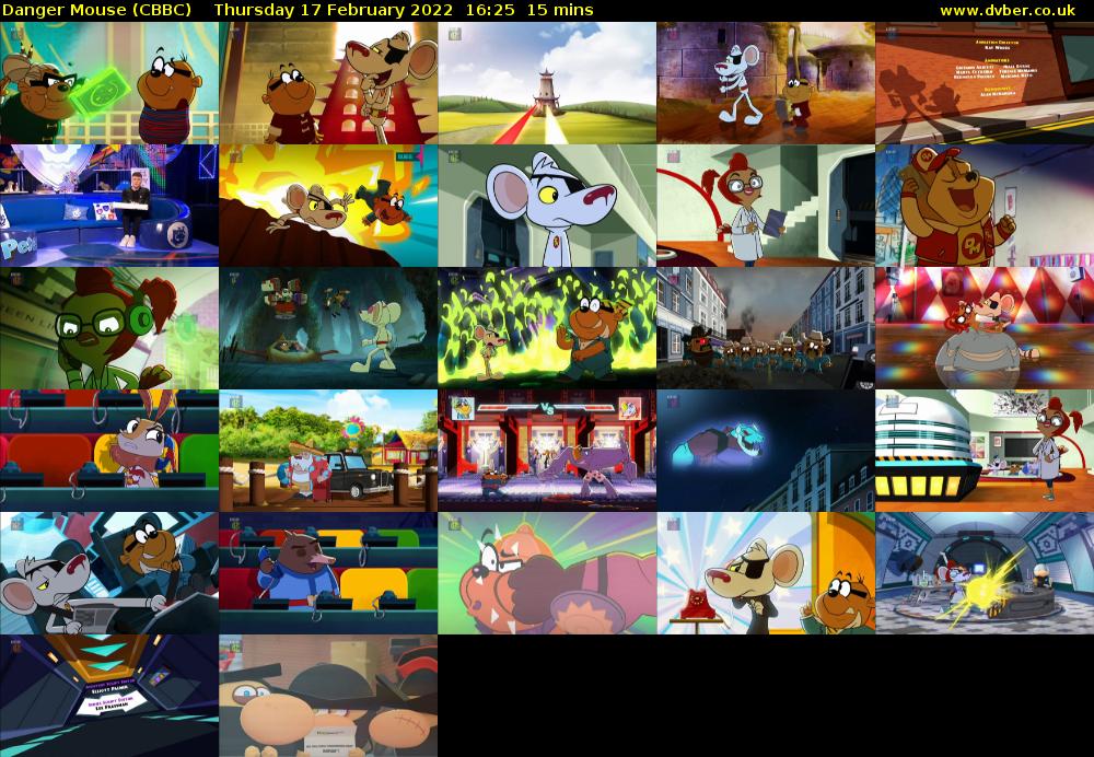 Danger Mouse Cbbc 2022 02 17 1625