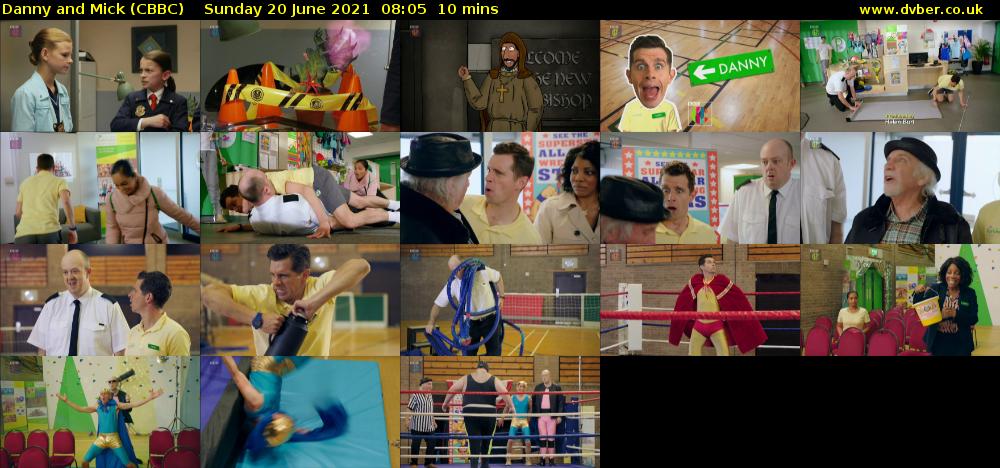 Danny and Mick (CBBC) - 2021-06-20-0805