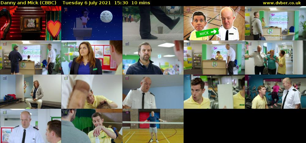 Danny and Mick (CBBC) - 2021-07-06-1530