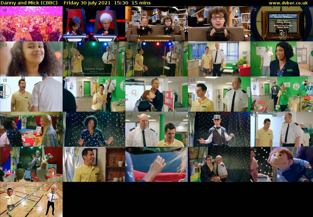 Danny and Mick (CBBC) - 2021-07-30-1530