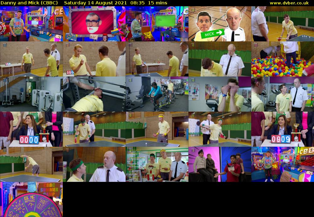 Danny and Mick (CBBC) - 2021-08-14-0835