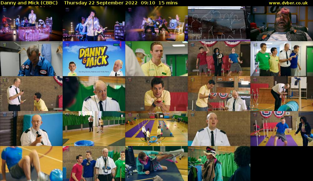 Danny and Mick (CBBC) - 2022-09-22-0910