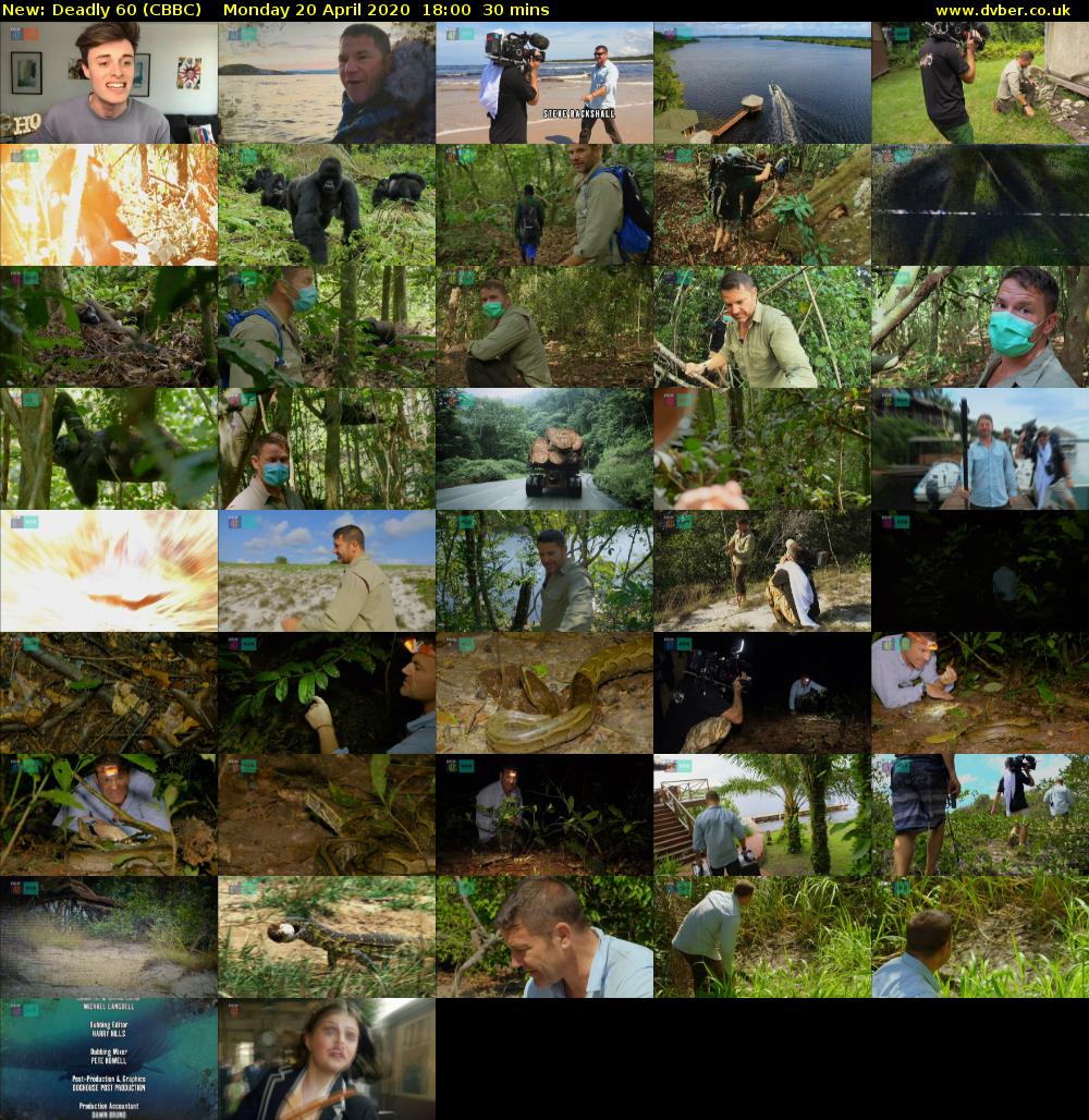 Deadly 60 (CBBC) - 2020-04-20-1800
