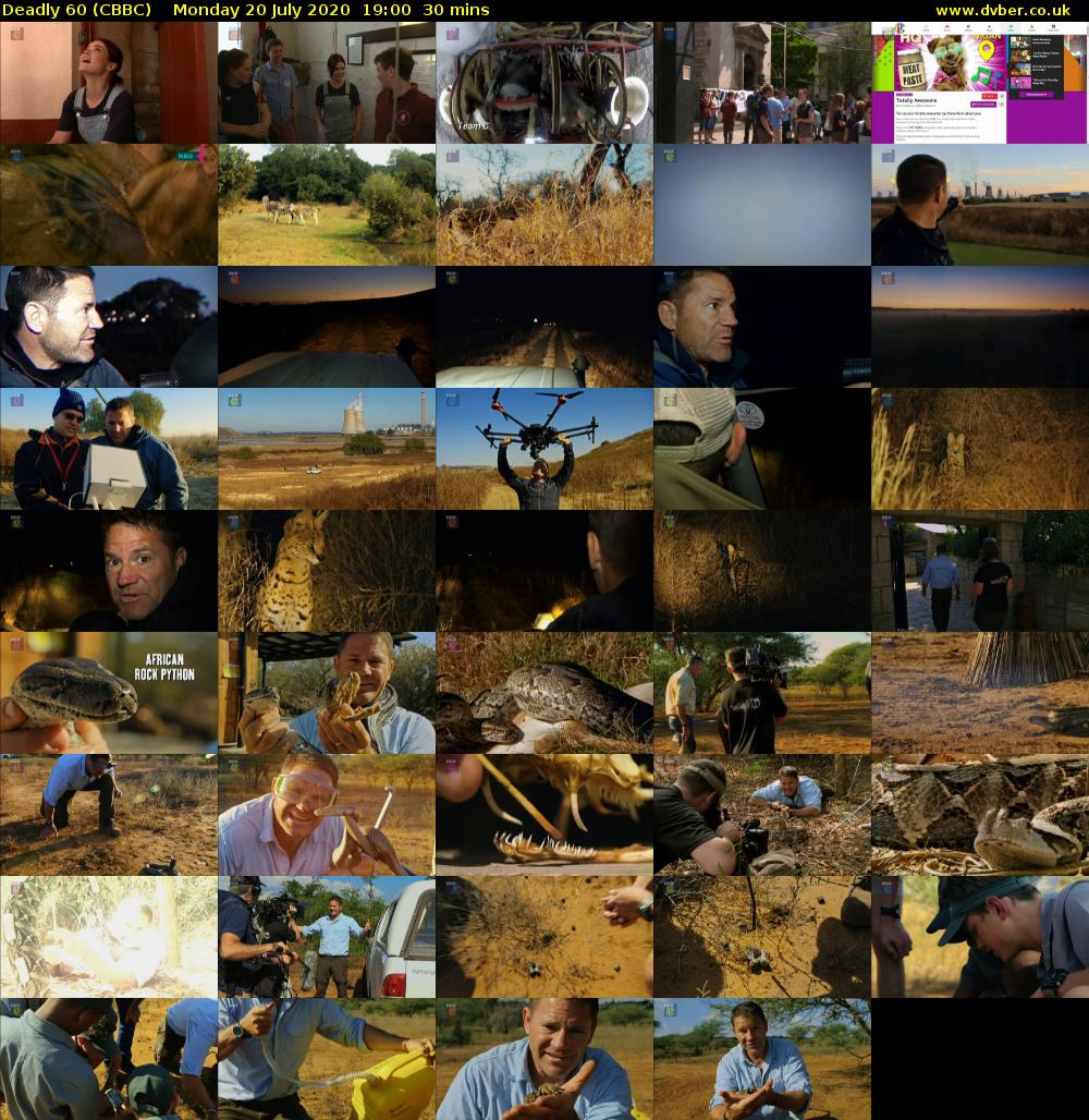 Deadly 60 (CBBC) - 2020-07-20-1900