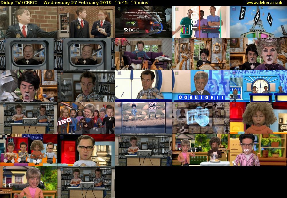 Diddy TV (CBBC) - 2019-02-27-1545