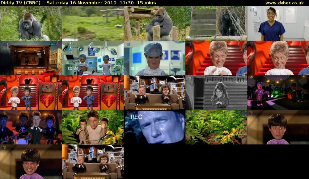 Diddy TV (CBBC) - 2019-11-16-1130