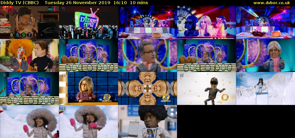 Diddy TV (CBBC) - 2019-11-26-1610