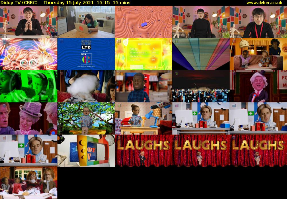 Diddy TV (CBBC) - 2021-07-15-1515
