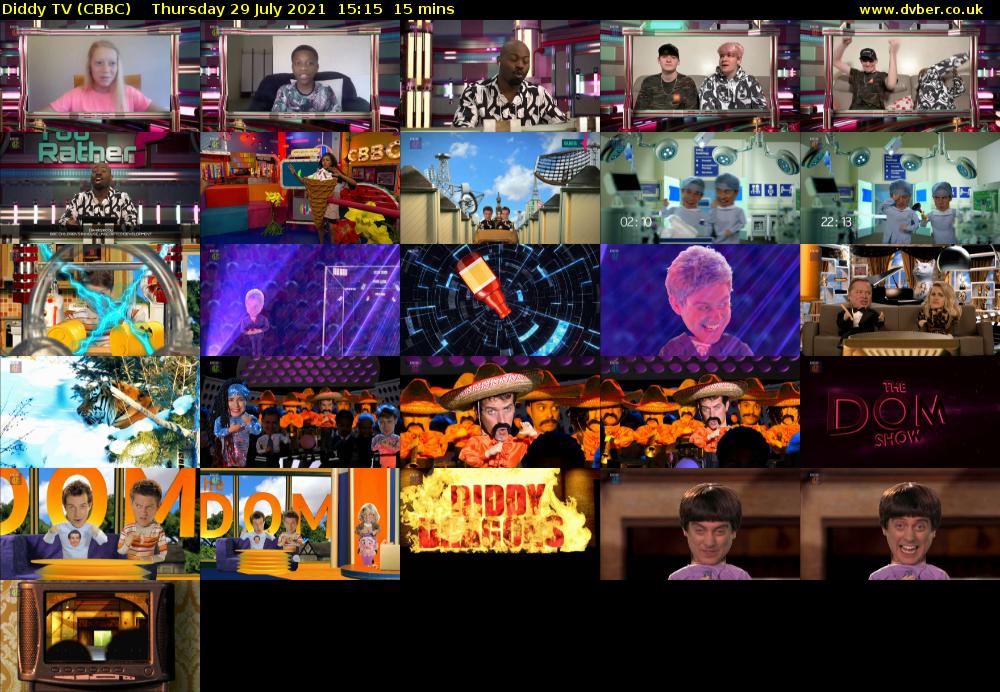 Diddy TV (CBBC) - 2021-07-29-1515