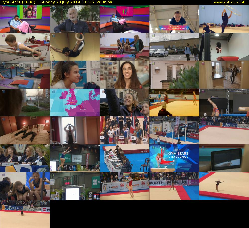 Gym Stars (CBBC) - 2019-07-28-1835