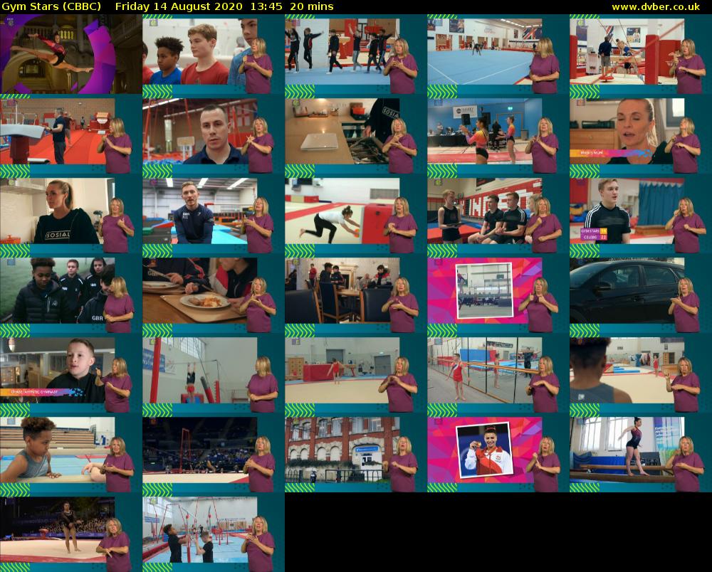 Gym Stars (CBBC) - 2020-08-14-1345