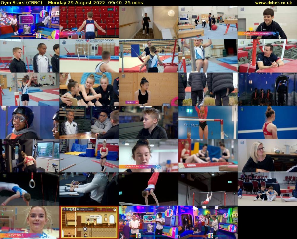 Gym Stars Cbbc 2022 08 29 0940