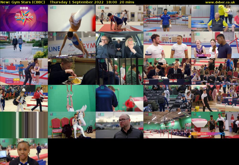 Gym Stars (CBBC) - 2022-09-01-1800