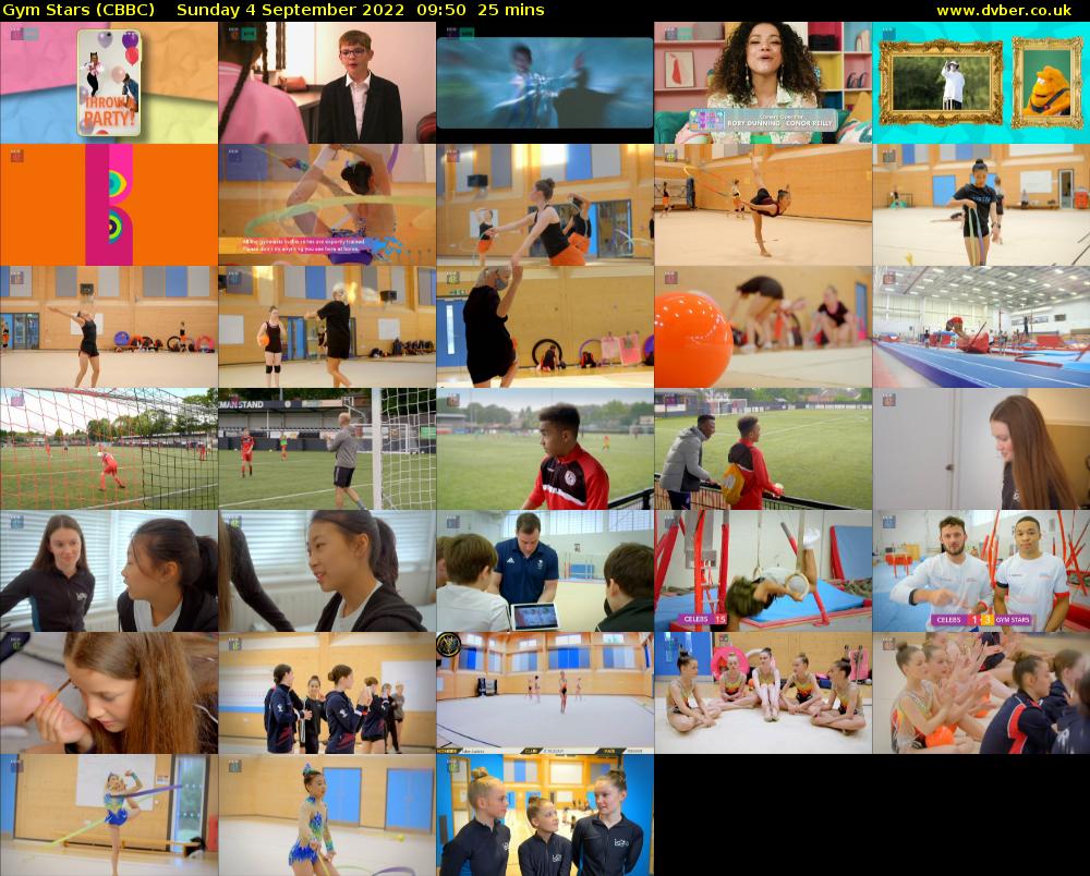 Gym Stars Cbbc 2022 09 04 0950