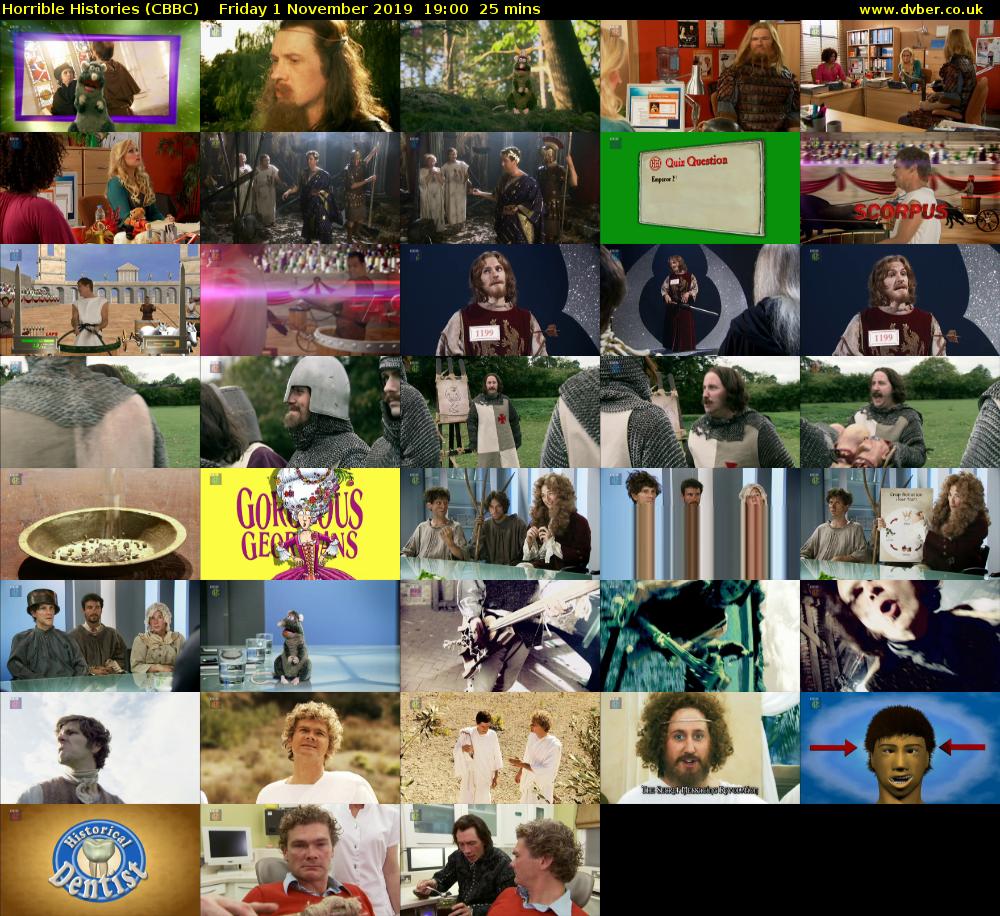Horrible Histories (CBBC) - 2019-11-01-1900
