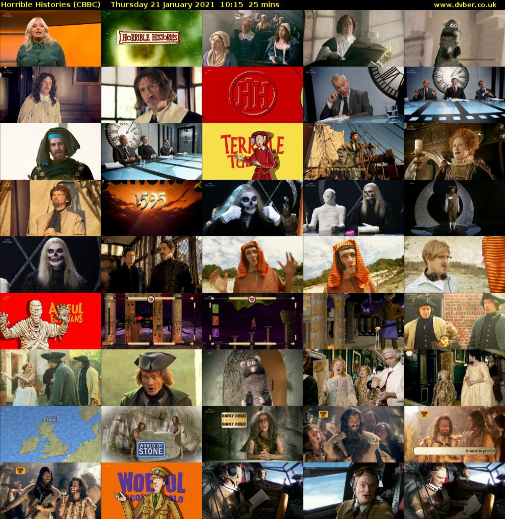 Horrible Histories (CBBC) - 2021-01-21-1015