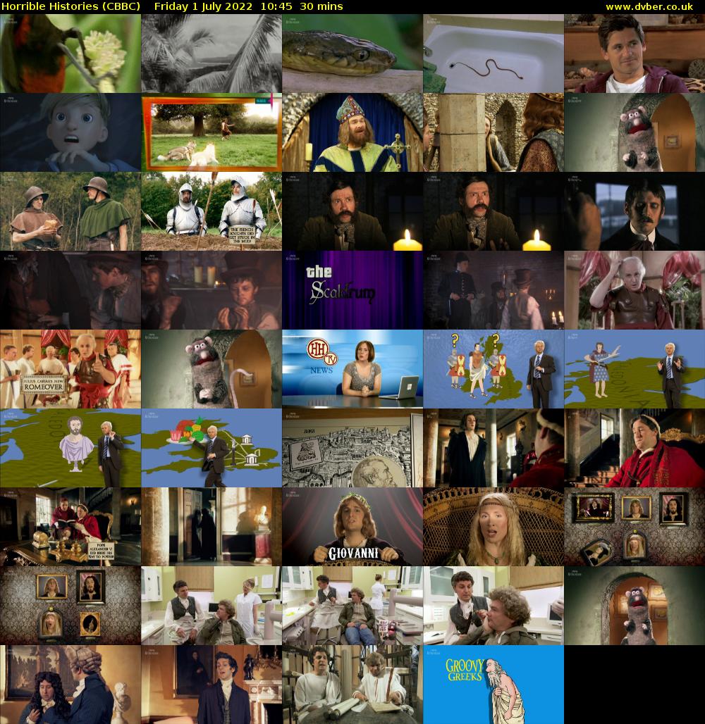 Horrible Histories (CBBC) - 2022-07-01-1045