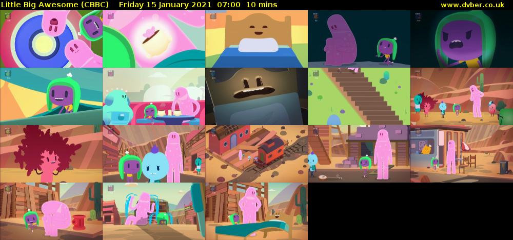Little Big Awesome (CBBC) - 2021-01-15-0700