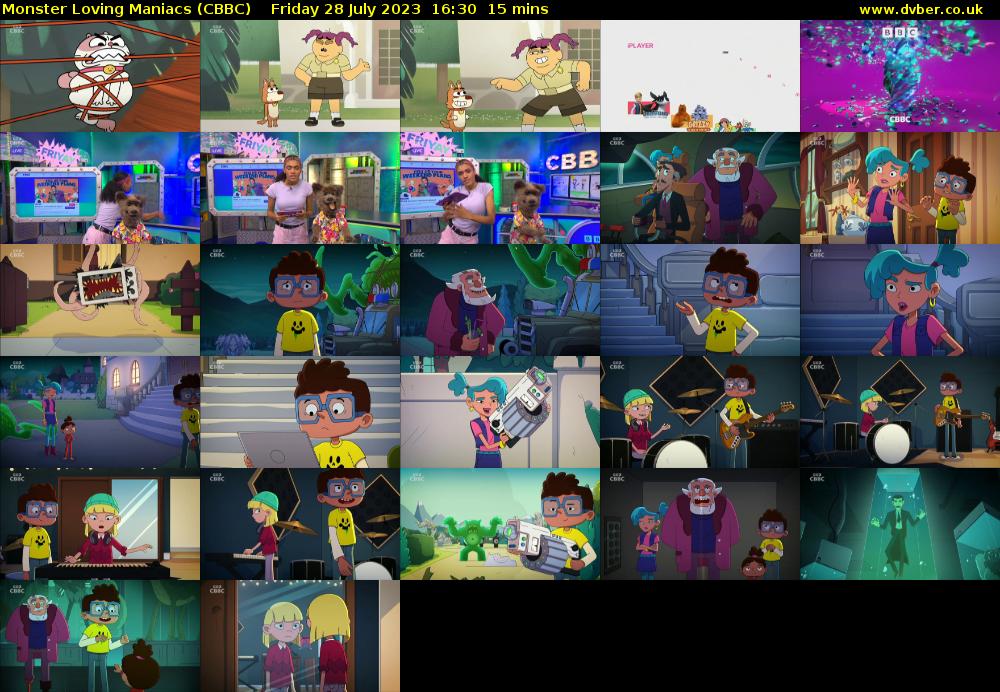 Monster Loving Maniacs (CBBC) - 2023-07-28-1630