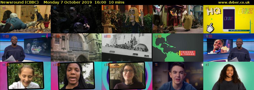 Newsround (CBBC) - 2019-10-07-1600