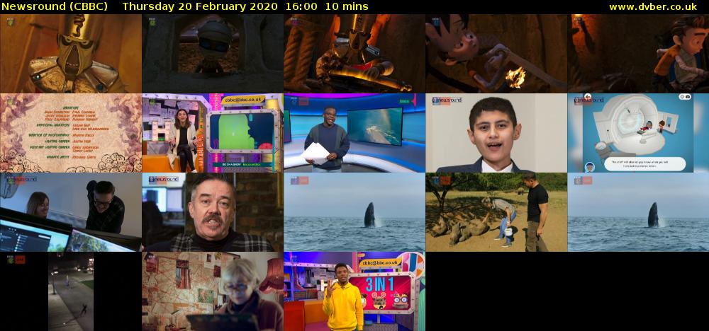 Newsround (CBBC) - 2020-02-20-1600