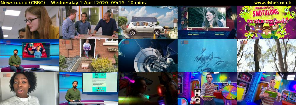 Newsround (CBBC) - 2020-04-01-0915