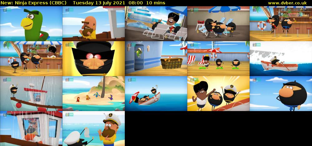 Ninja Express (CBBC) - 2021-07-13-0800