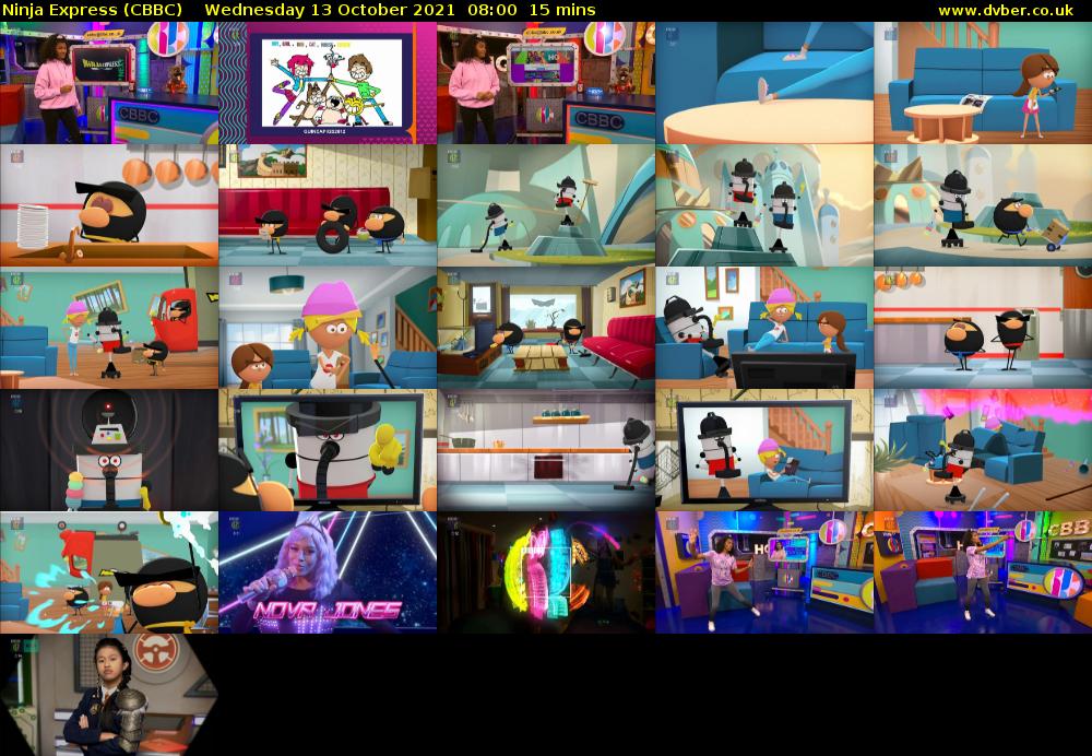 Ninja Express (CBBC) - 2021-10-13-0800