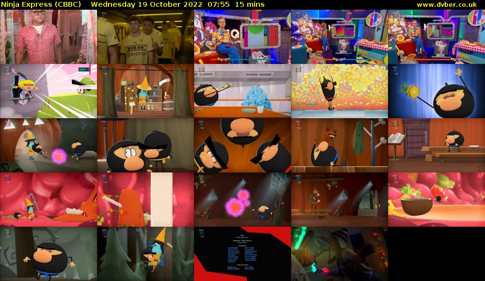 Ninja Express (CBBC) - 2022-10-19-0755