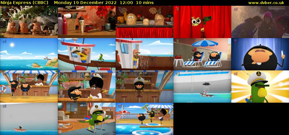 Ninja Express (CBBC) - 2022-12-19-1200