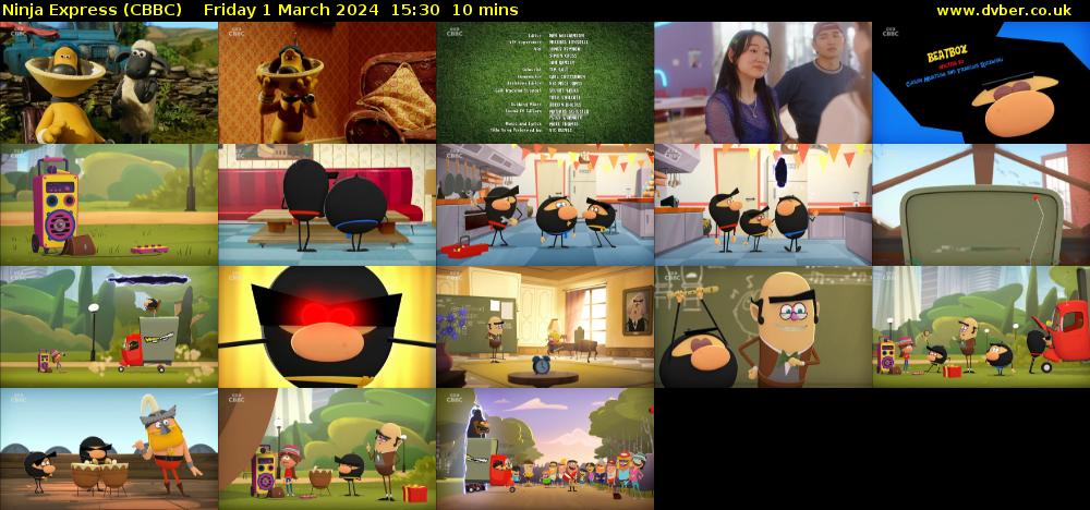 Ninja Express (CBBC) - 2024-03-01-1530