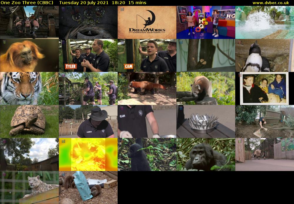 One Zoo Three (CBBC) - 2021-07-20-1820