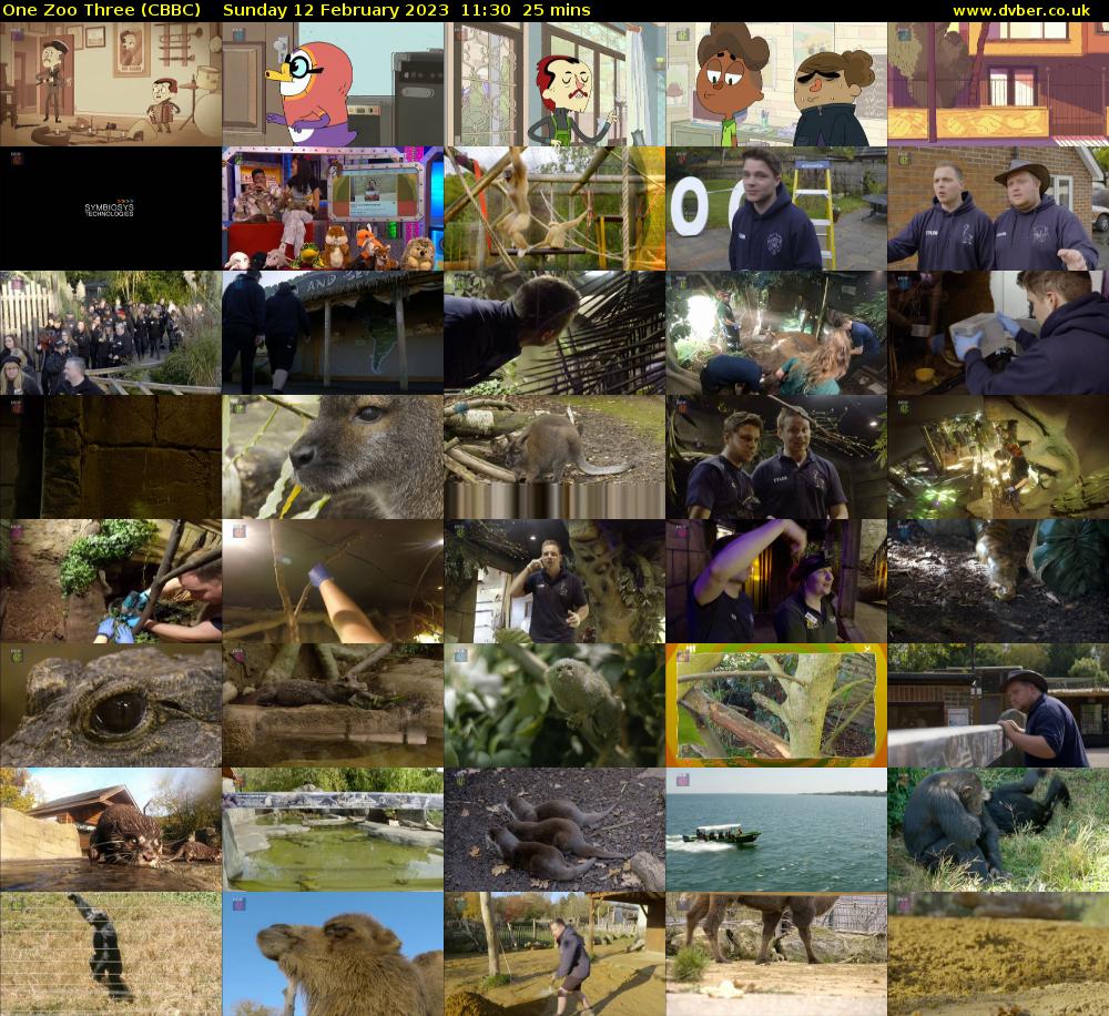 One Zoo Three (CBBC) - 2023-02-12-1130