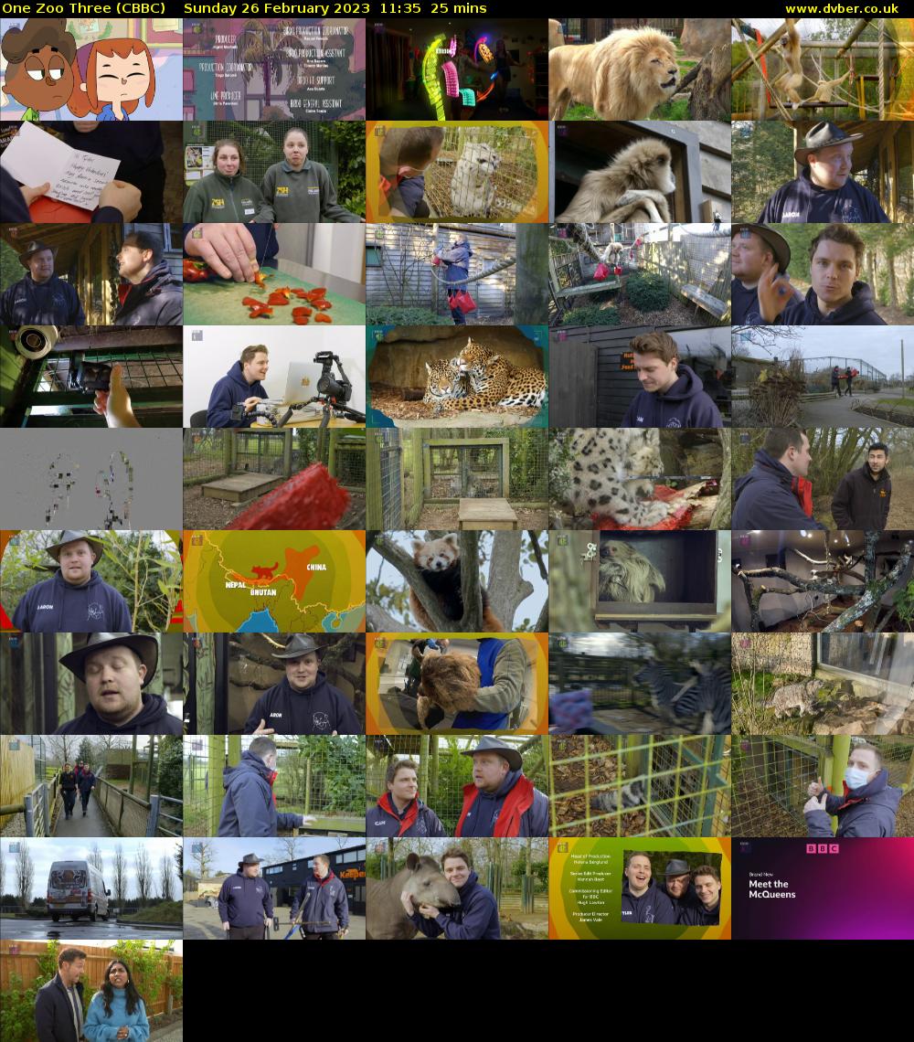 One Zoo Three (CBBC) - 2023-02-26-1135