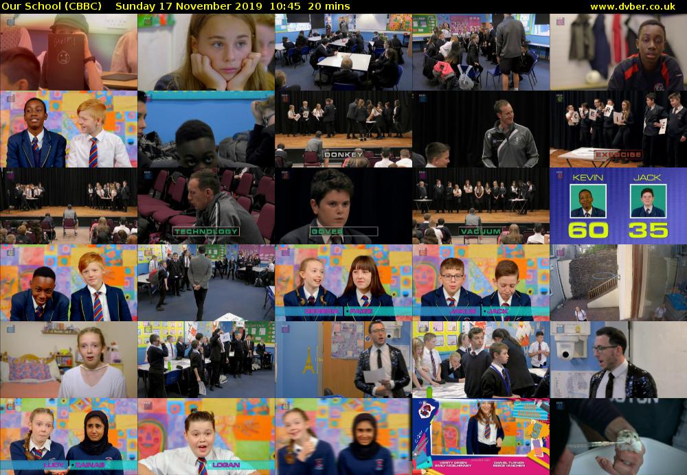 Our School (CBBC) - 2019-11-17-1045