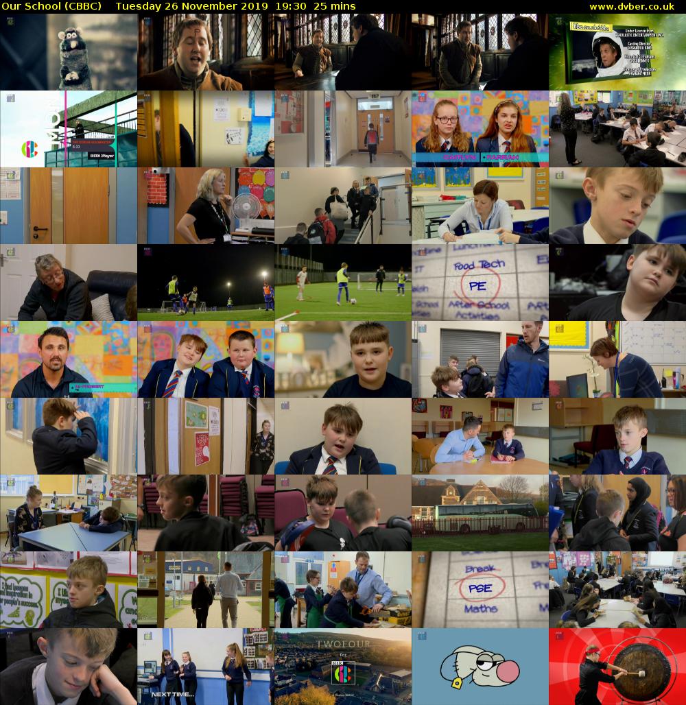 Our School (CBBC) - 2019-11-26-1930