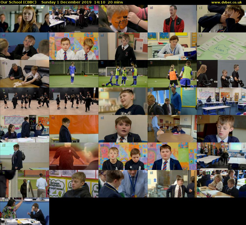Our School (CBBC) - 2019-12-01-1410