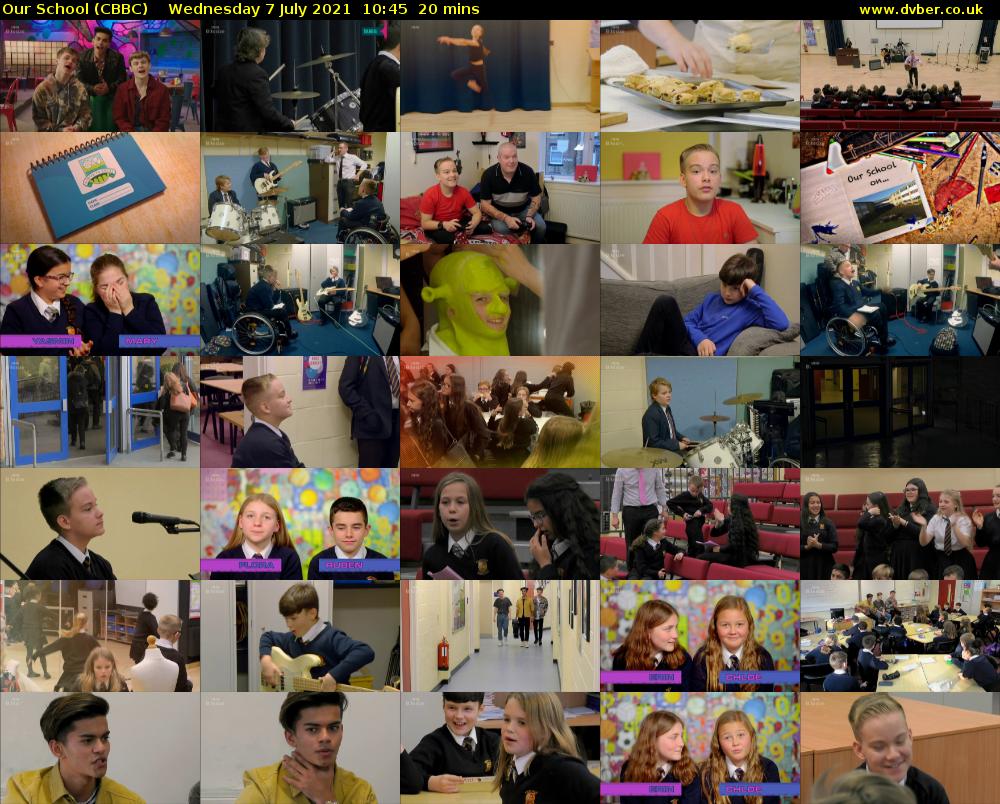 Our School (CBBC) - 2021-07-07-1045