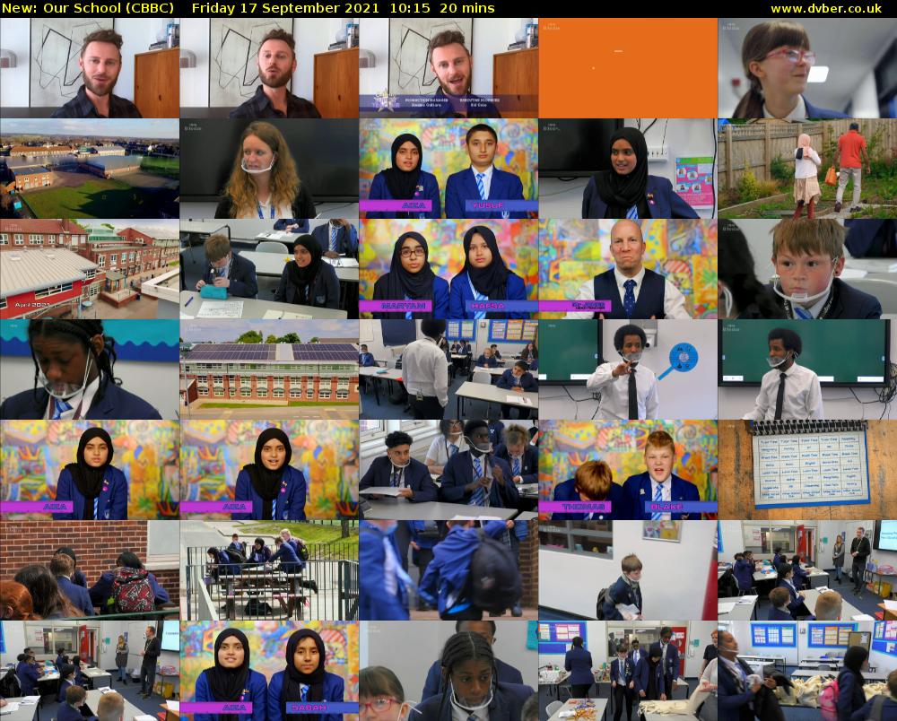 Our School (CBBC) - 2021-09-17-1015