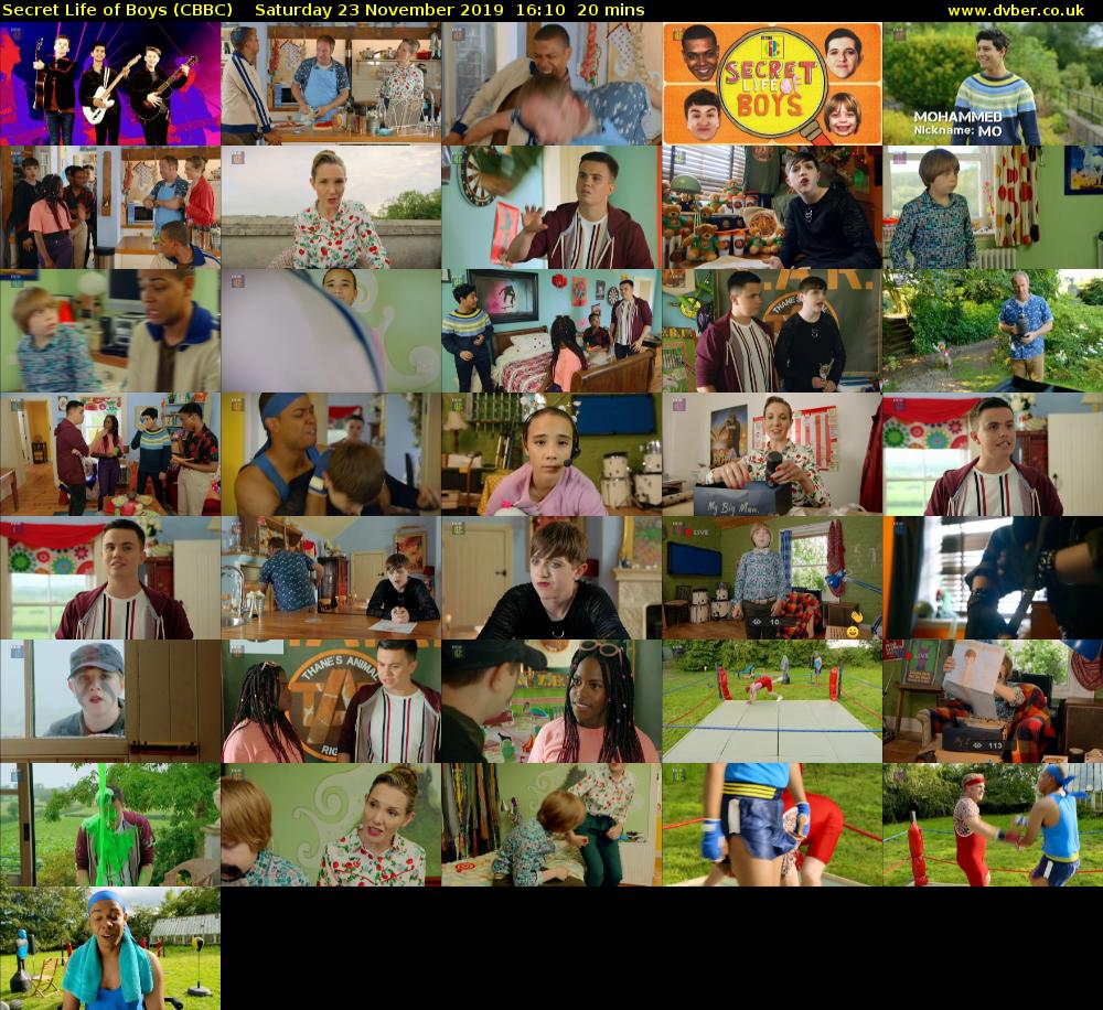 Secret Life of Boys (CBBC) - 2019-11-23-1610