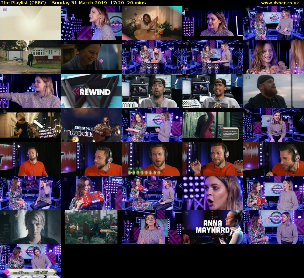 The Playlist (CBBC) - 2019-03-31-1720