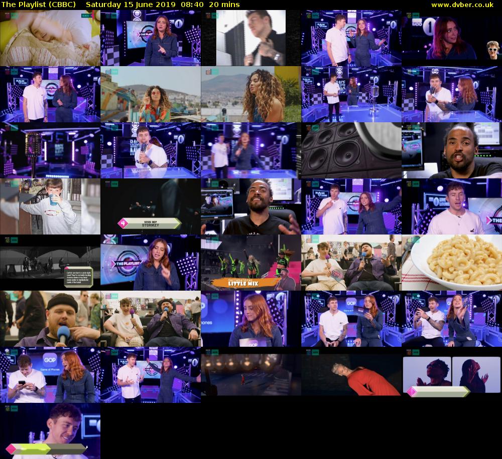 The Playlist (CBBC) - 2019-06-15-0840