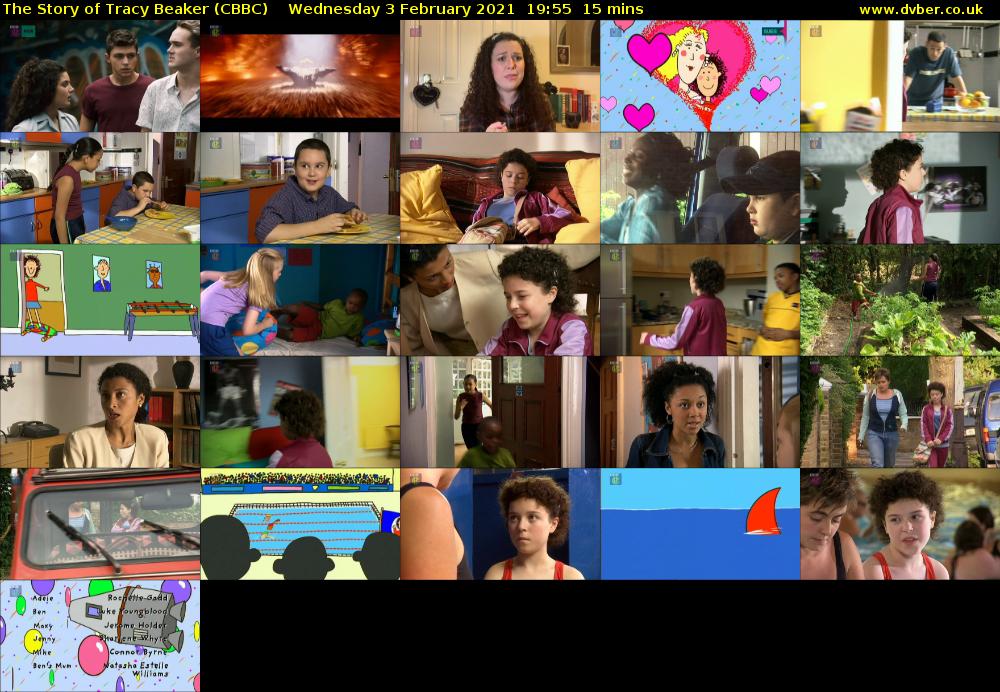 The Story of Tracy Beaker (CBBC) - 2021-02-03-1955