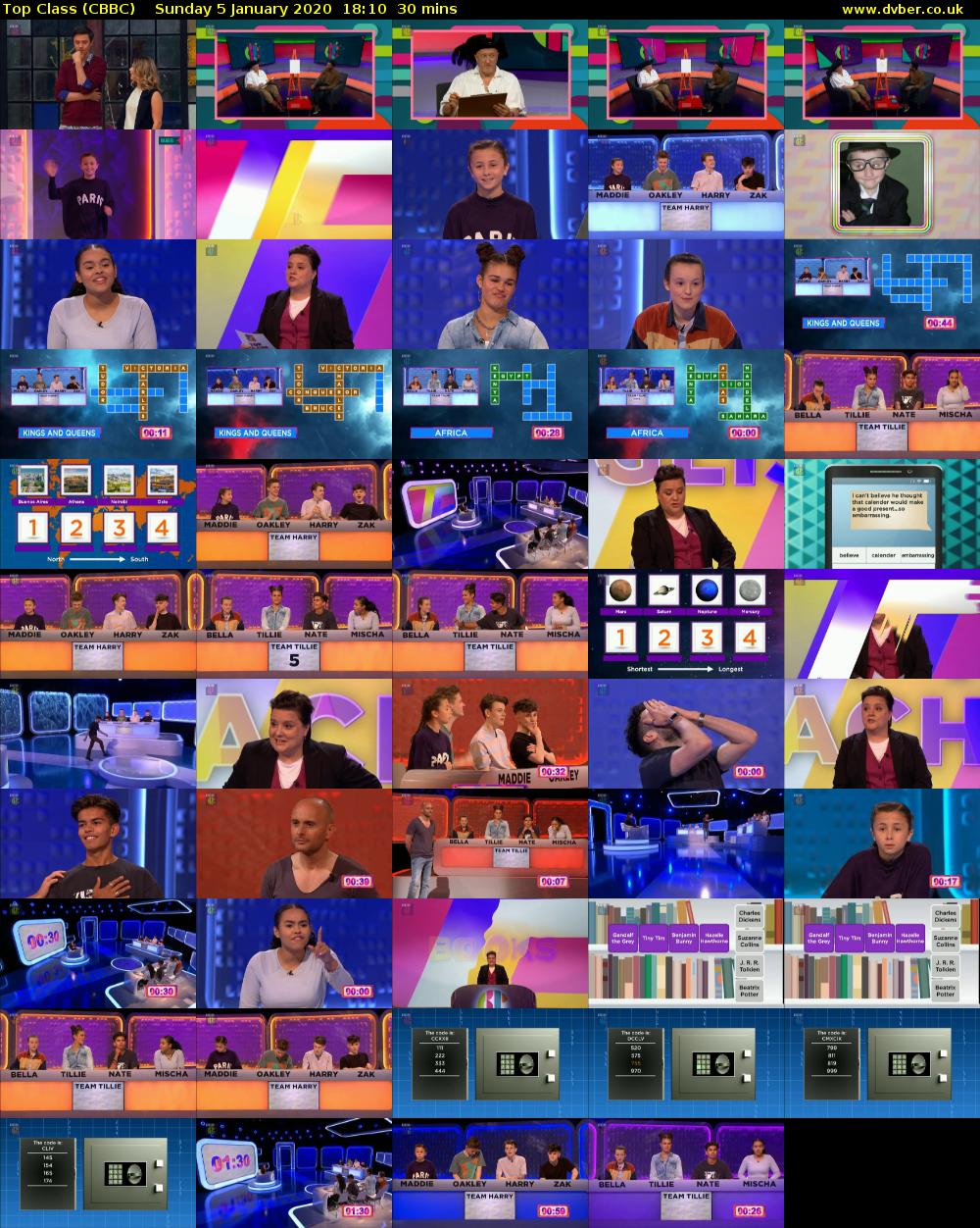 Top Class (CBBC) - 2020-01-05-1810