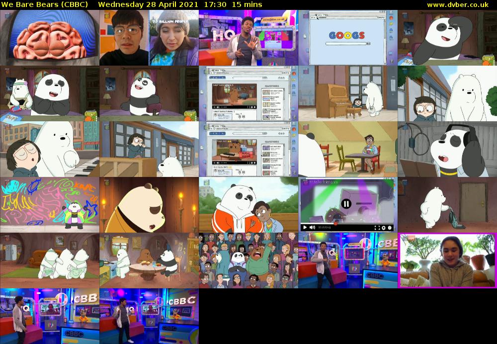 We Bare Bears (CBBC) - 2021-04-28-1730
