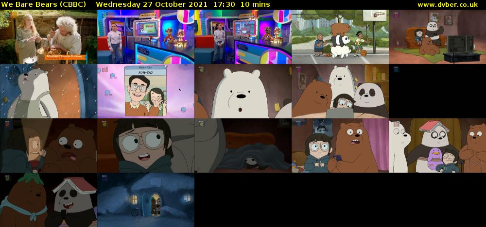 We Bare Bears (CBBC) - 2021-10-27-1730