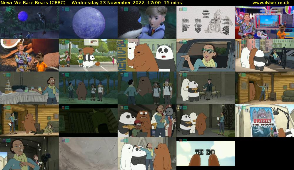 We Bare Bears (CBBC) - 2022-11-23-1700