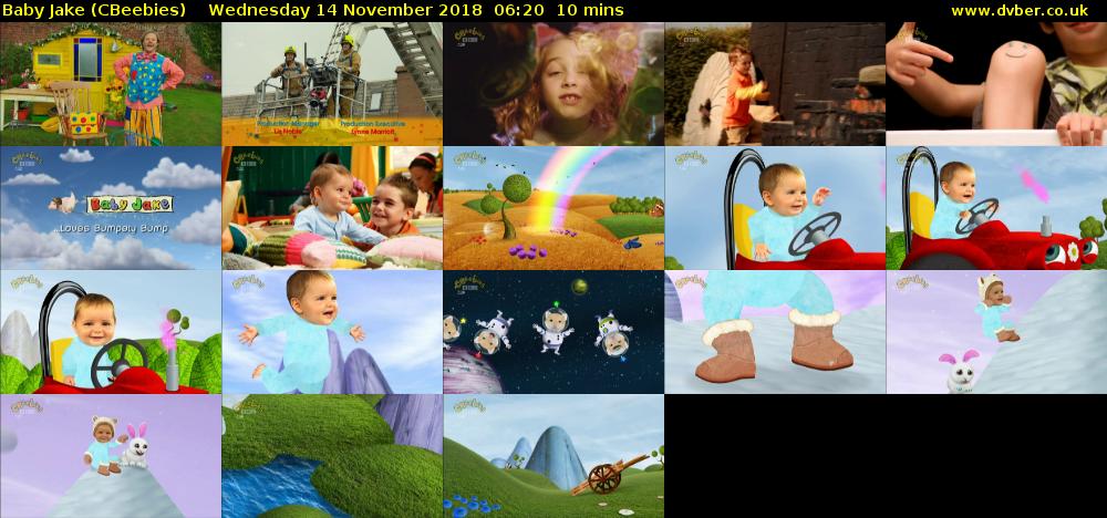 Baby Jake (CBeebies) - 2018-11-14-0620